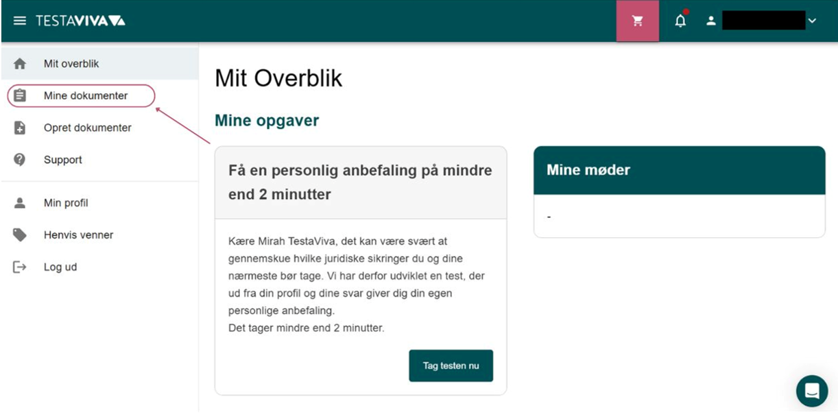 Sådan downloader du dine dokumenter